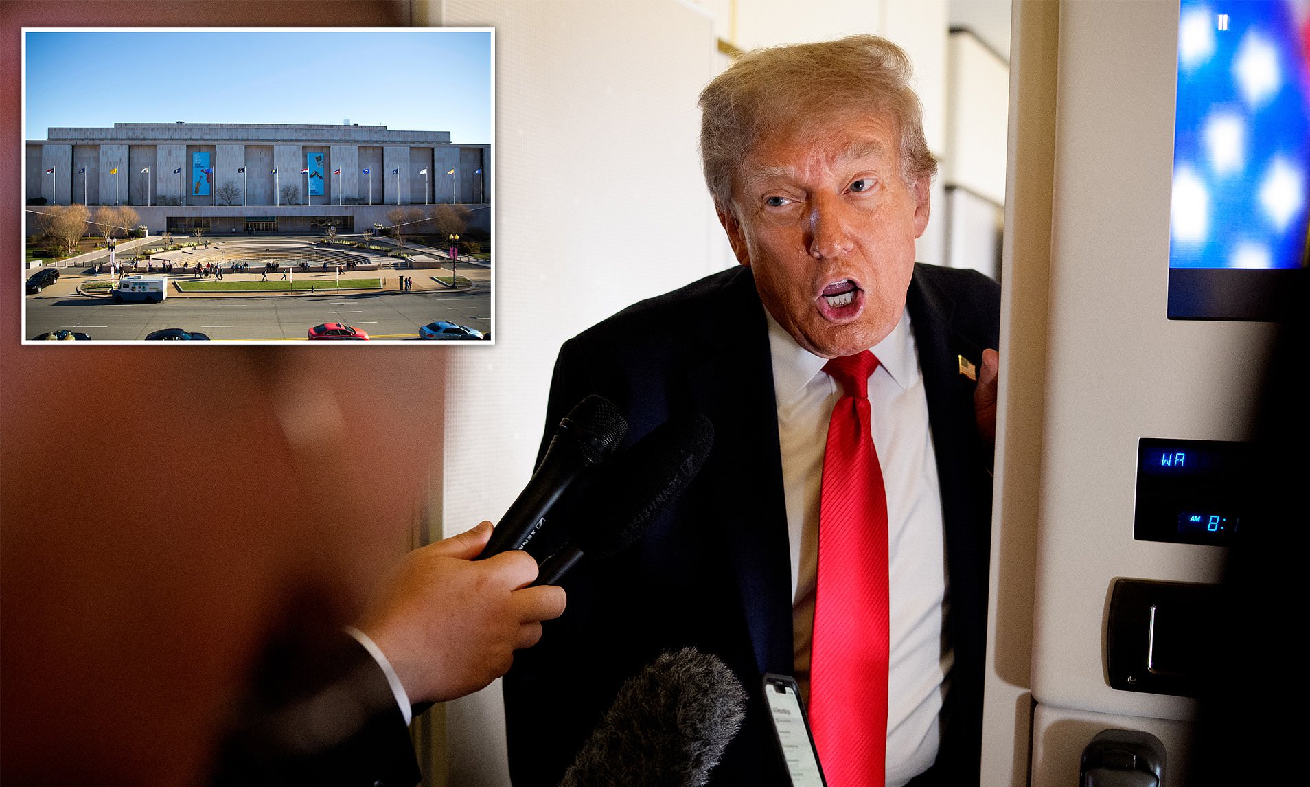 Trump threatens to go after 'WOKE' Smithsonian museum for focusing too ...