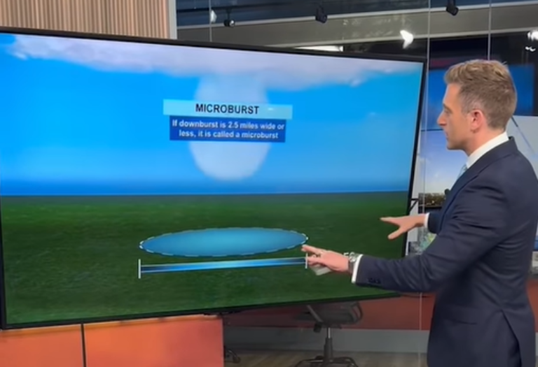 What is a microburst? Explaining the weather phenomenon that left areas ...
