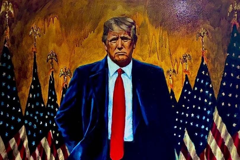 Trump's new White House portrait slammed as many point out disturbing ...