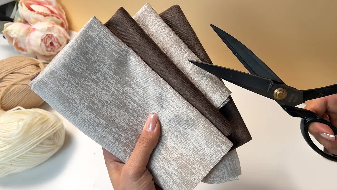 Very simple Unusual idea from Fabric, yarn and Cardboard Box! The best ...