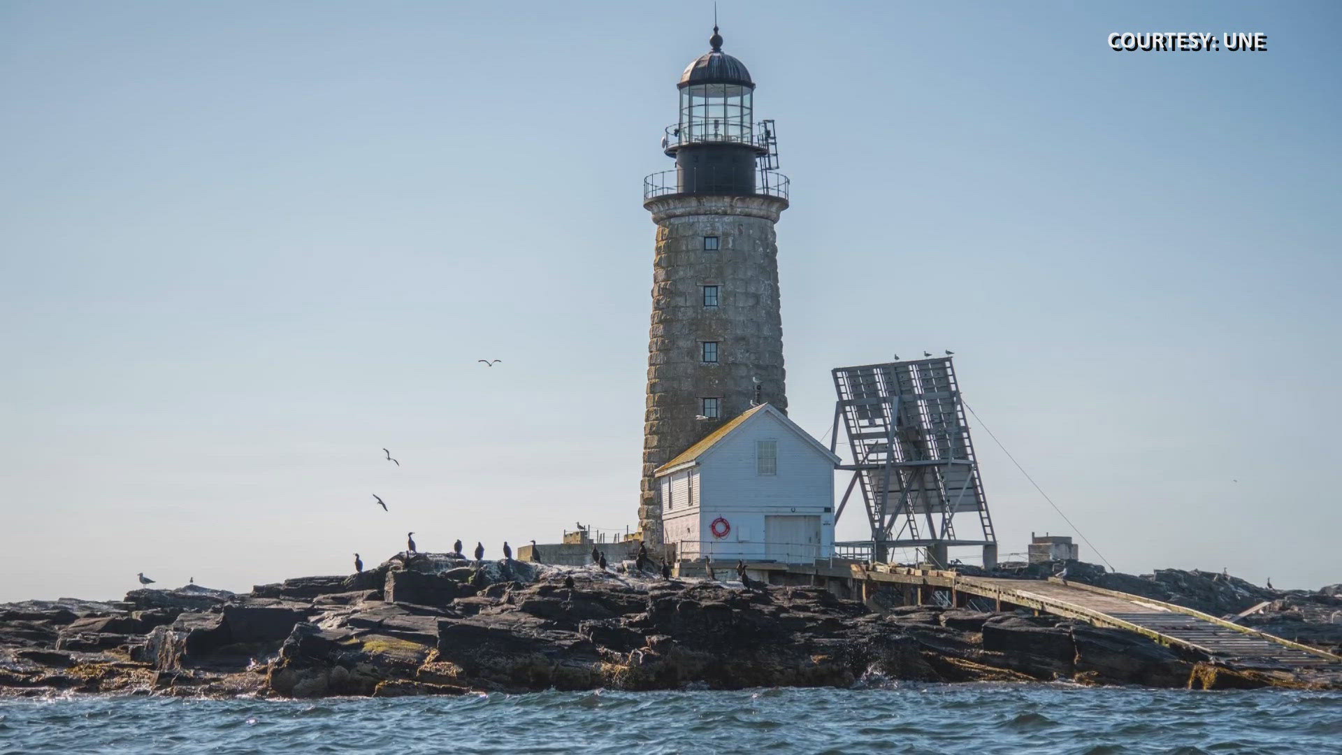 How storm mapping research could help protect vulnerable lighthouses