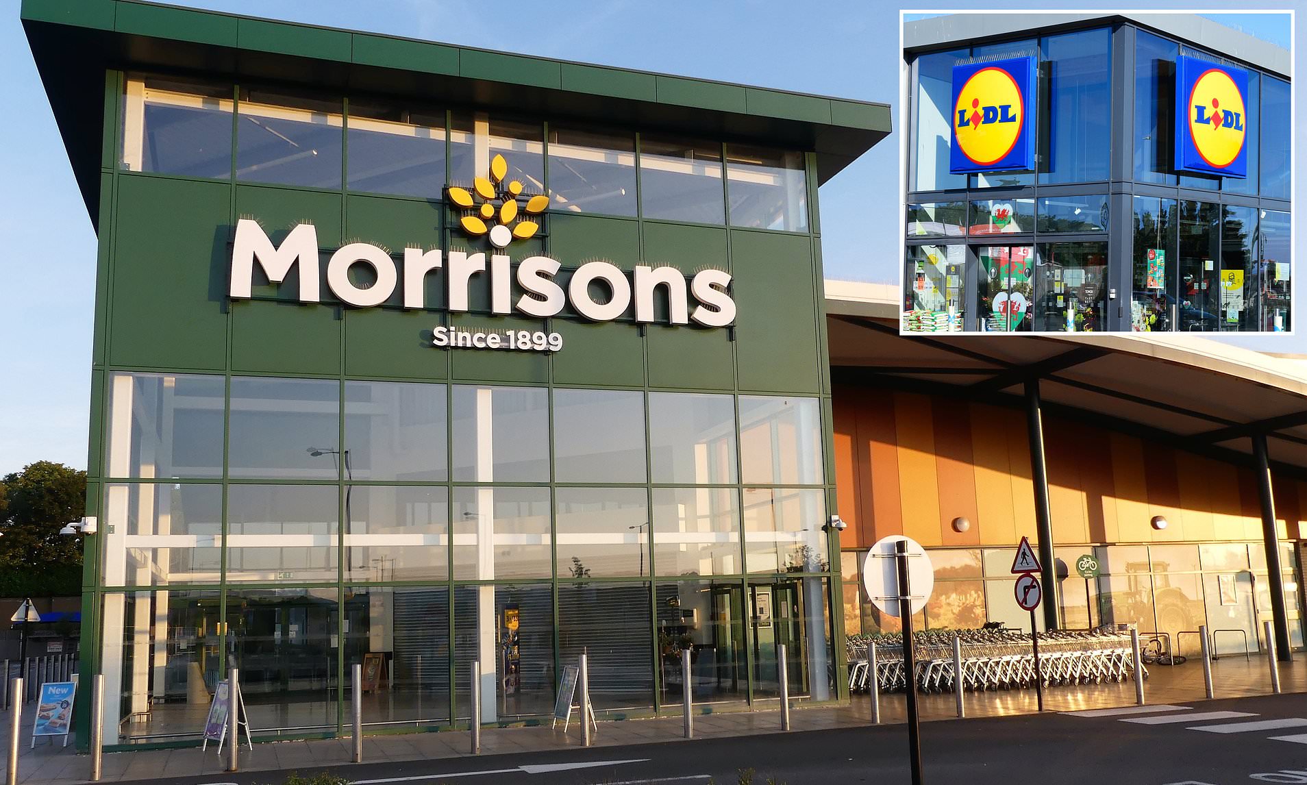Morrisons fights to stay in top five: Struggling grocer now taking in just £4m a week more than Lidl