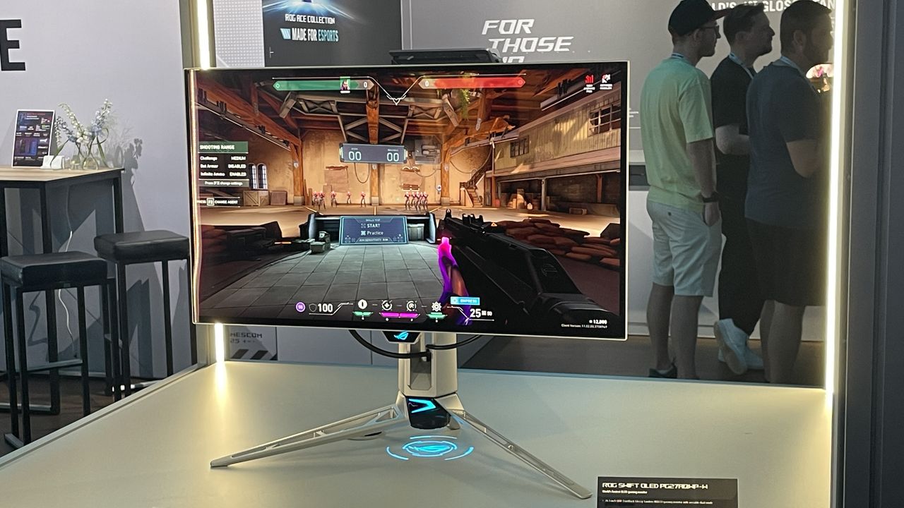 Asus just grabbed the fastest OLED crown with this 540/720 Hz dual mode ...