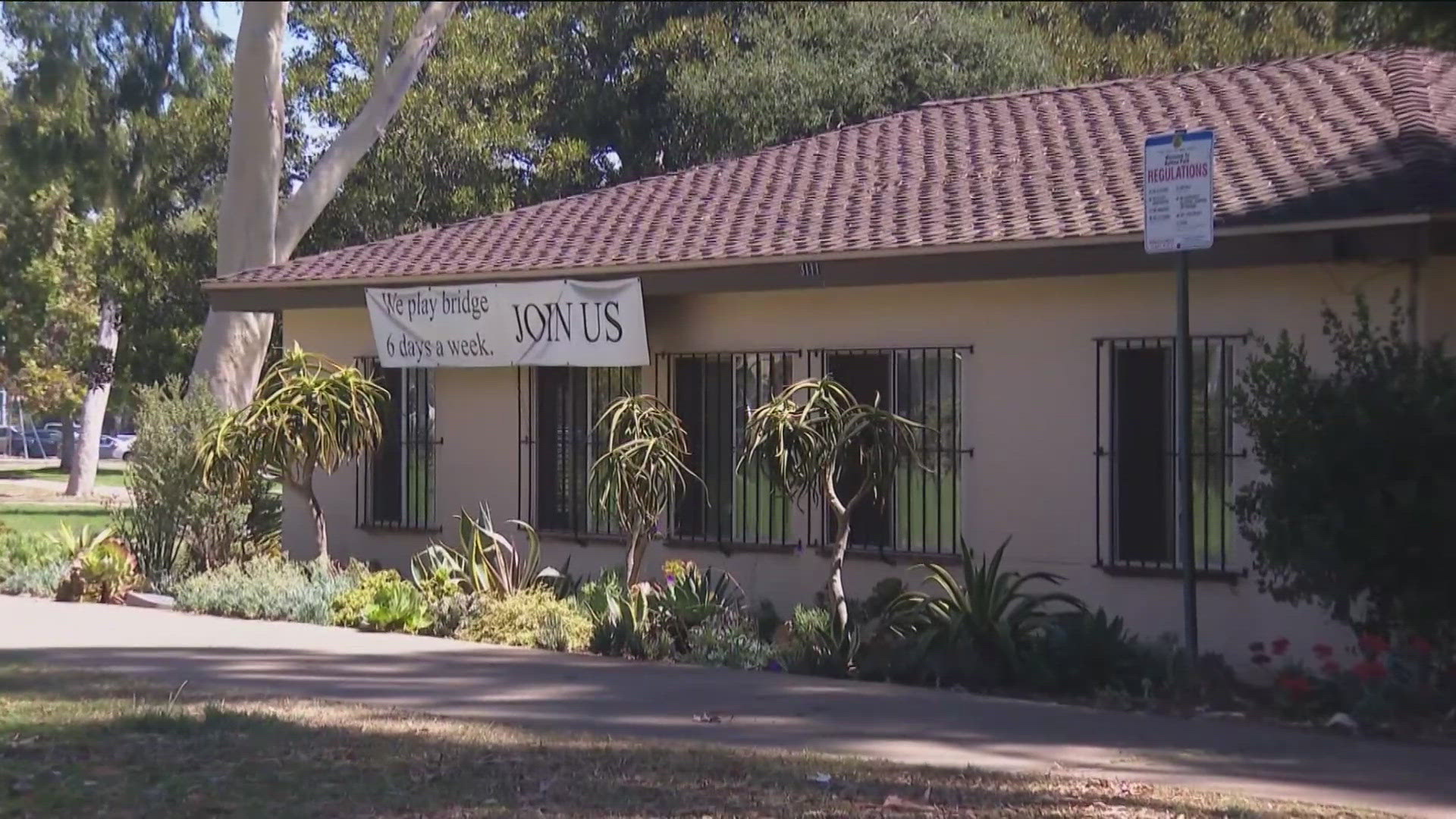 Redwood Bridge Club seniors protest proposed parking fees at Balboa Park