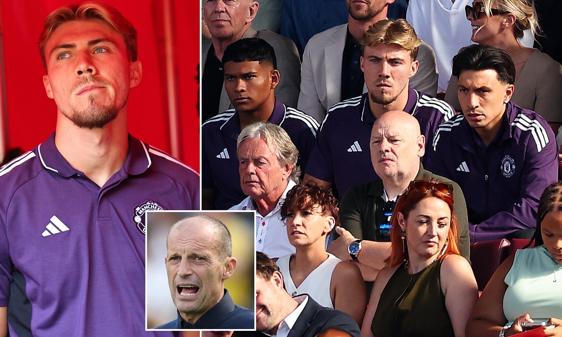 AC Milan 'aim to complete Rasmus Hojlund this week' after he axed from Man United's squad