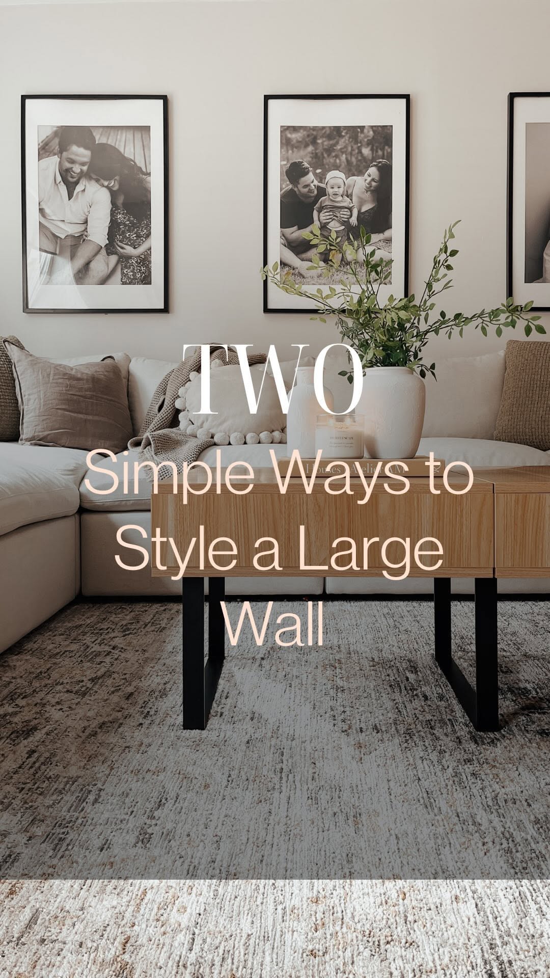 Transform a Large Wall with 2 Simple Design Tips