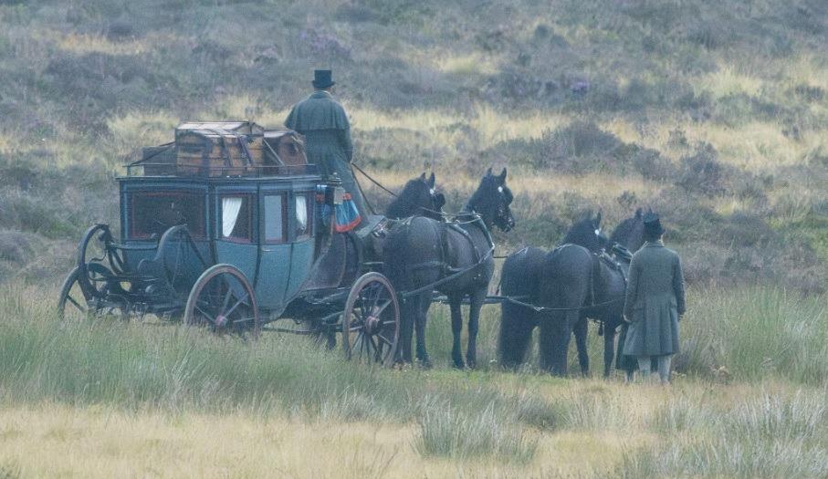 Peak District moorland film shoot sparks Netflix Pride & Prejudice ...