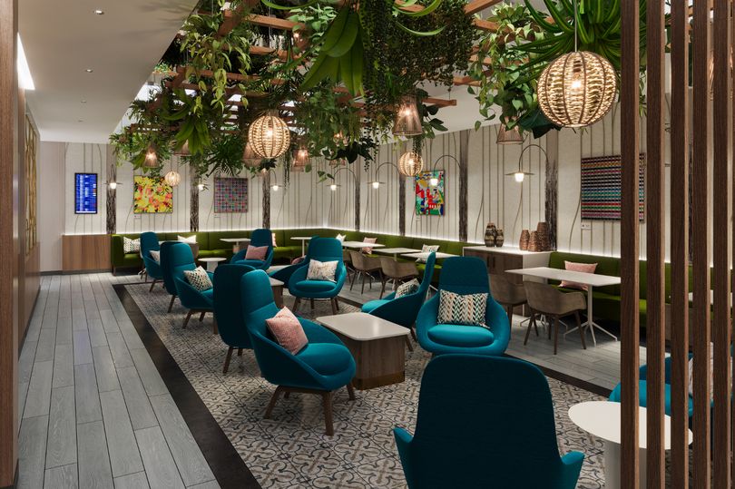 Bristol Airport opens new executive lounge with dining and working zones