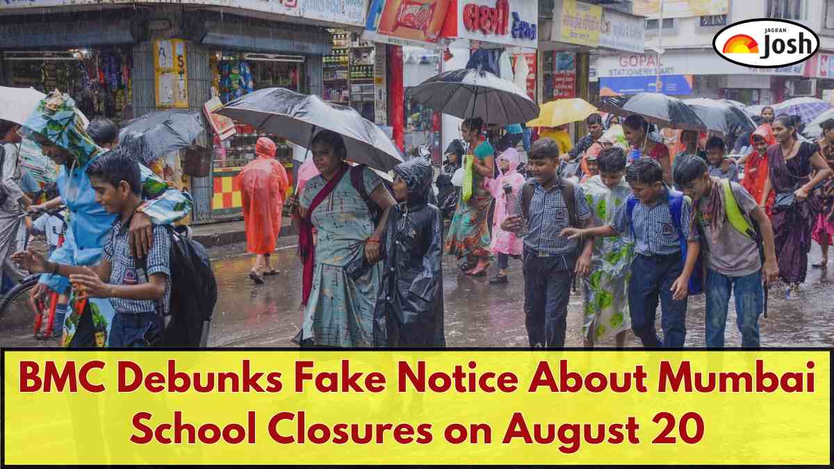 BMC Debunks Fake Notice About Mumbai School Closures on August 20, 2025
