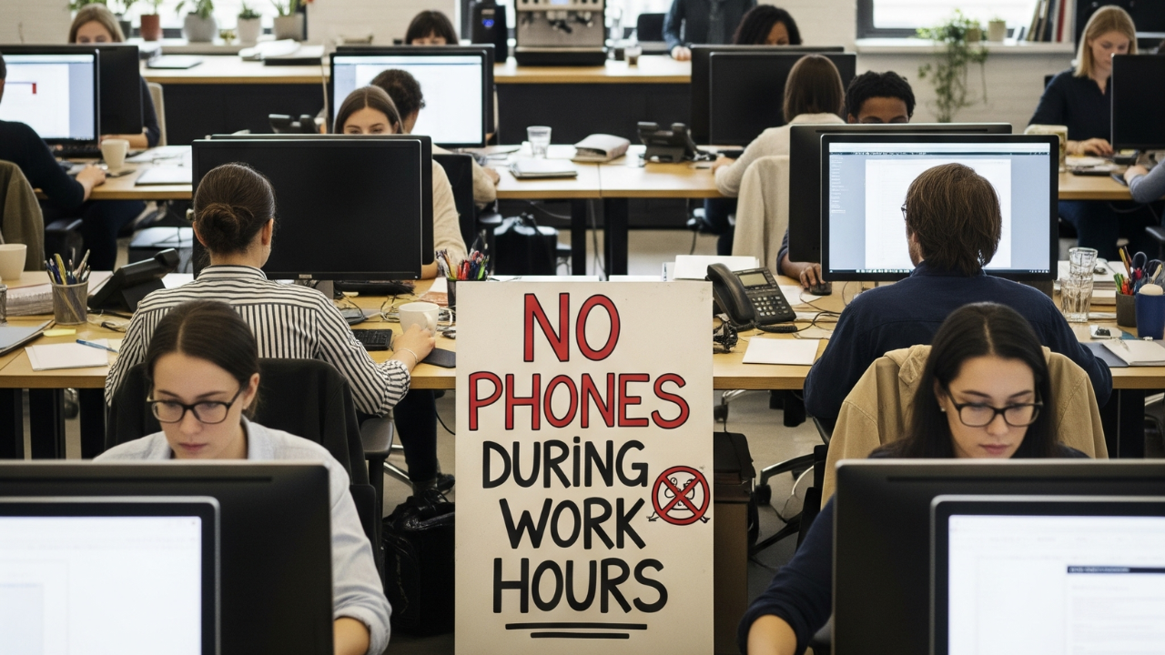 Boss Prohibits ‘Phones During Work Hours’, Ends Up Regretting After ...