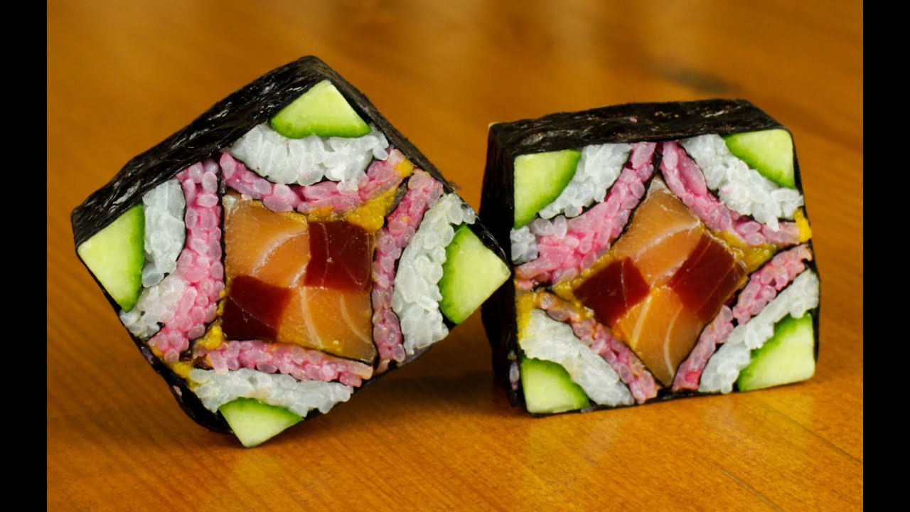 Mosaic Sushi Roll Evolution – A Work of Edible Art