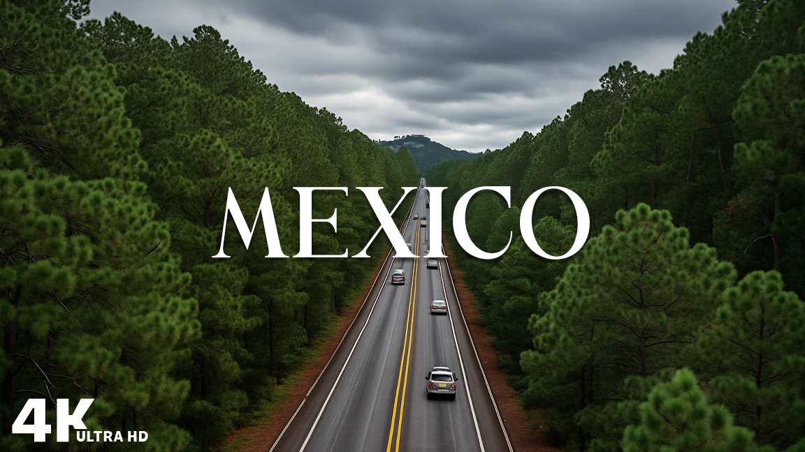 Mexico From Above – Landscapes & Coastlines in 4K