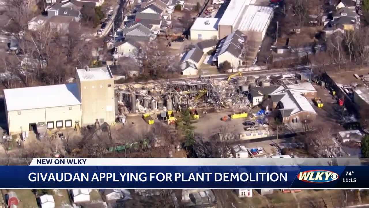 Givaudan moving ahead with plans to demolish plant where explosion occurred