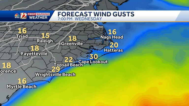 North Carolina's coast under a new Tropical Storm Warning: Latest on ...