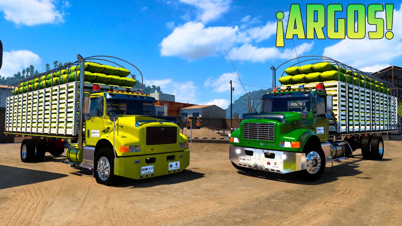 ¡Transporte De Bultos De Cemento! | International 4700 | American Truck ...