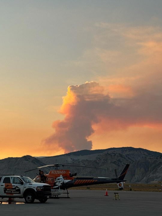 Derby Fire nearly doubles in size overnight