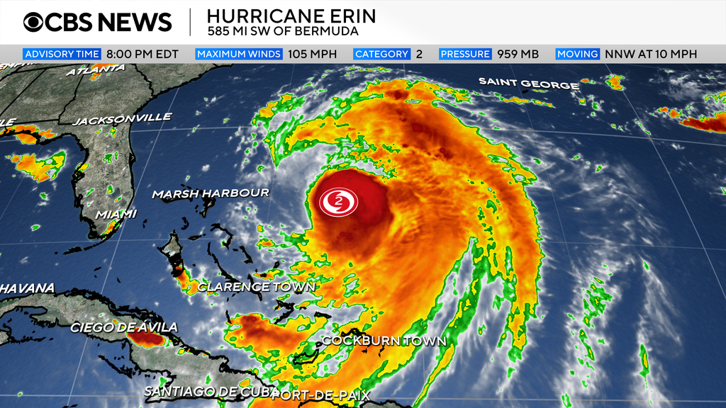 Hurricane Erin brings rip current, beach erosion risks to New Jersey ...