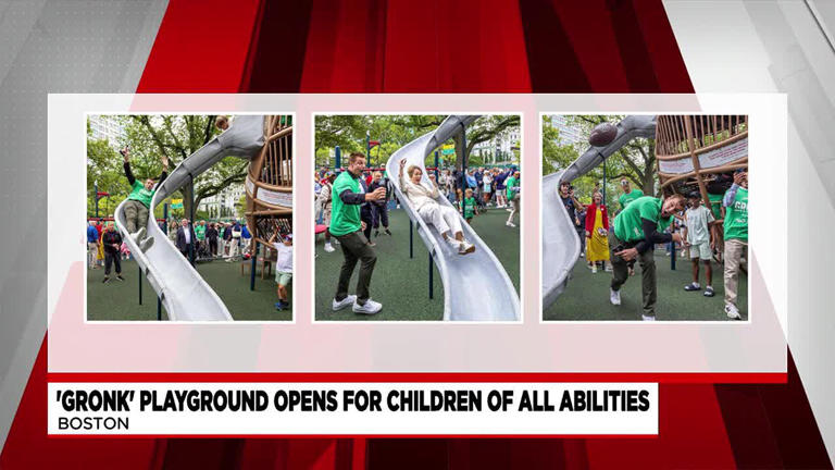 “Gronk” playground opens for children of all abilities