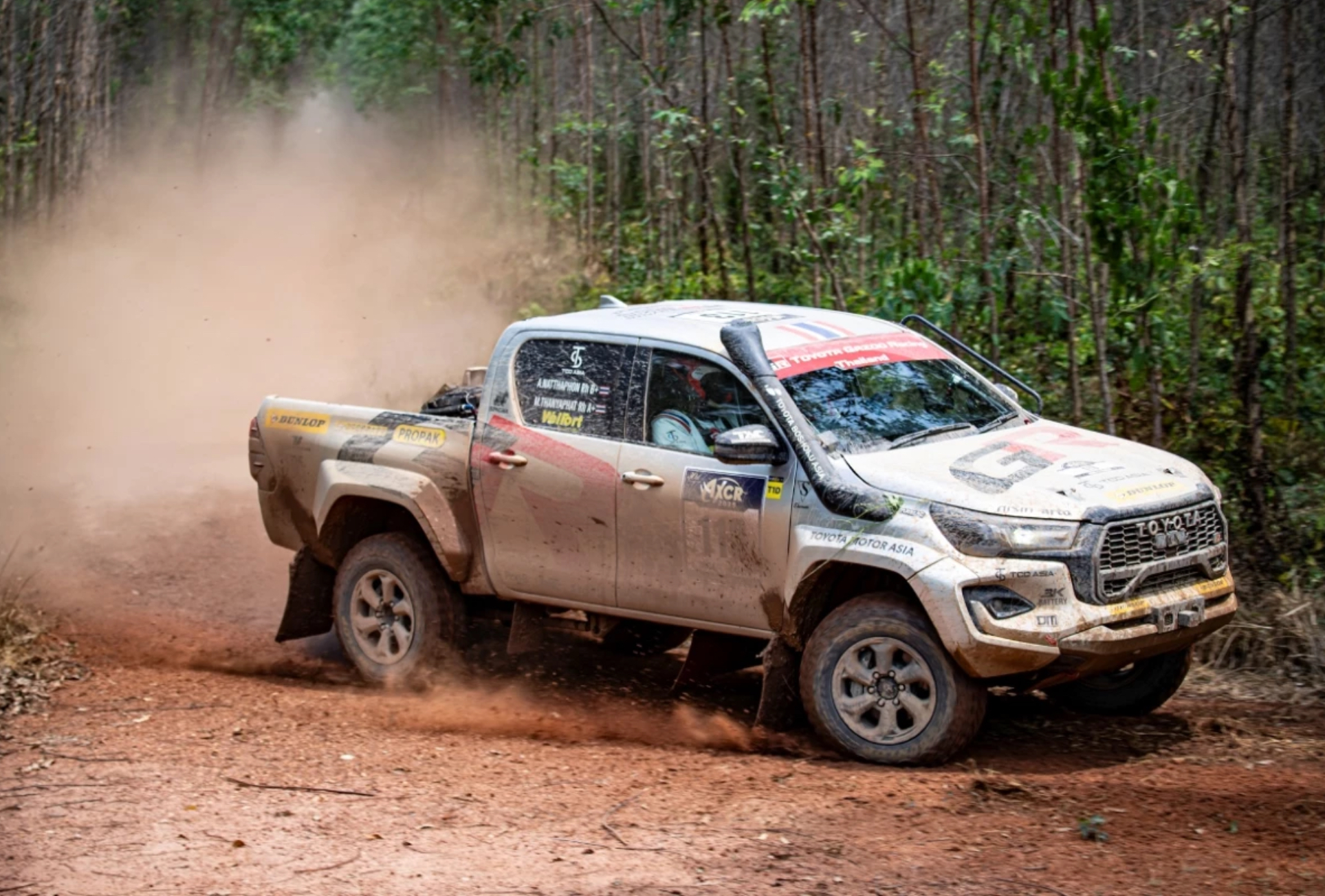 TOYOTA GAZOO Racing Thailand ขึ้นโพเดียม 2 ปีซ้อน ในแรลลี่สุดโหด “Asia ...