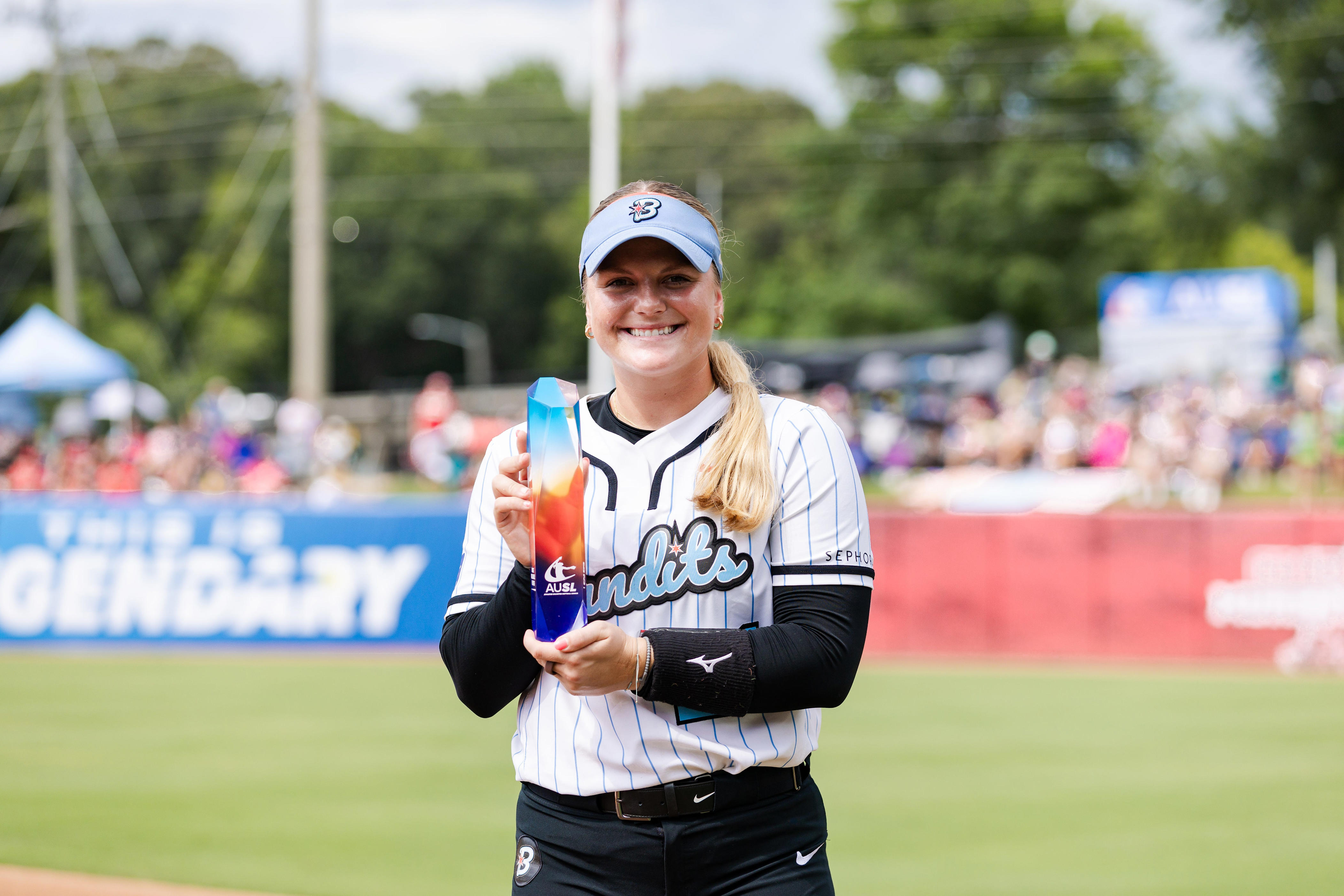Erin Coffel makes history once again, this time with AUSL pro softball ...