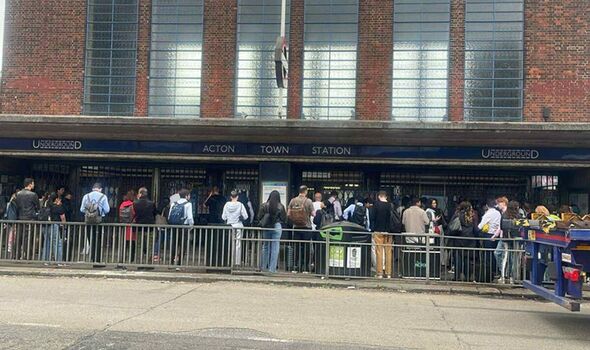 Acton Town London Underground Station evacuated as passengers told 'do ...