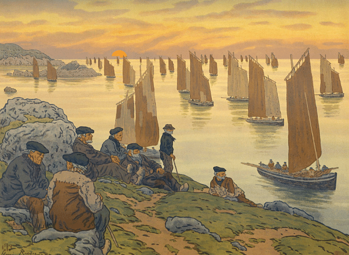 Bretagne. Henri Rivière, peintre et photographe des paysages de ...