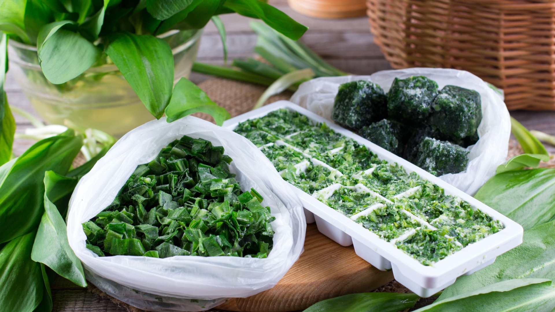 How To Properly Freeze Fresh Herbs At Home