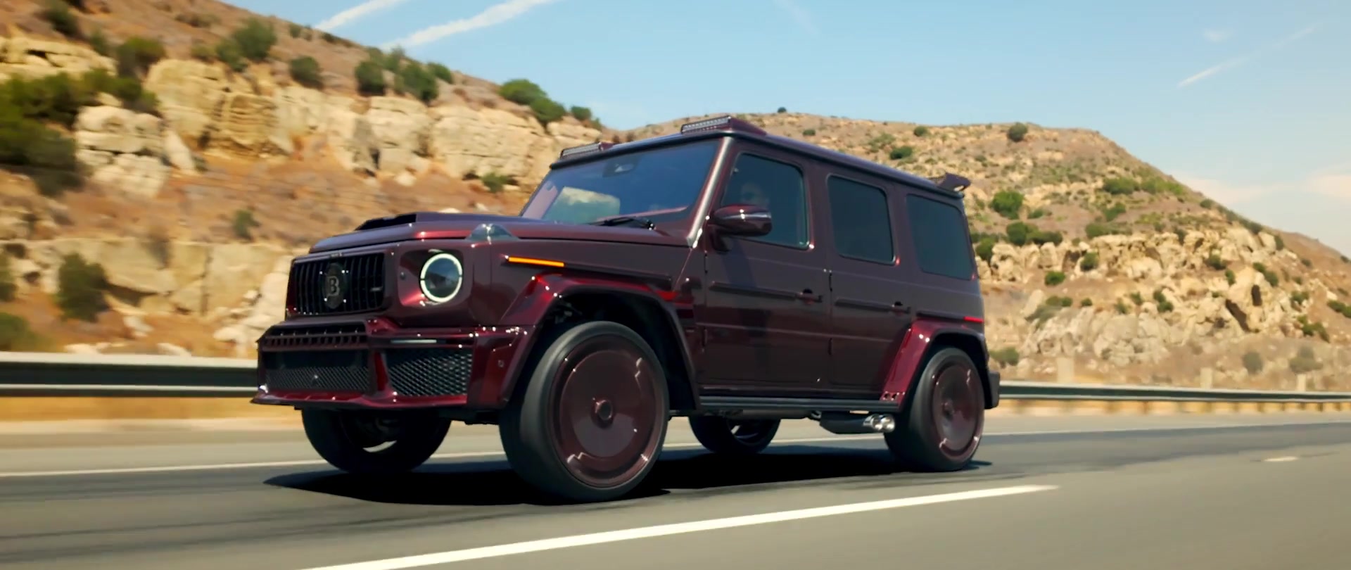The BRABUS 800 DEEP RED - Based on the current Mercedes-AMG G 63 W 465 ...