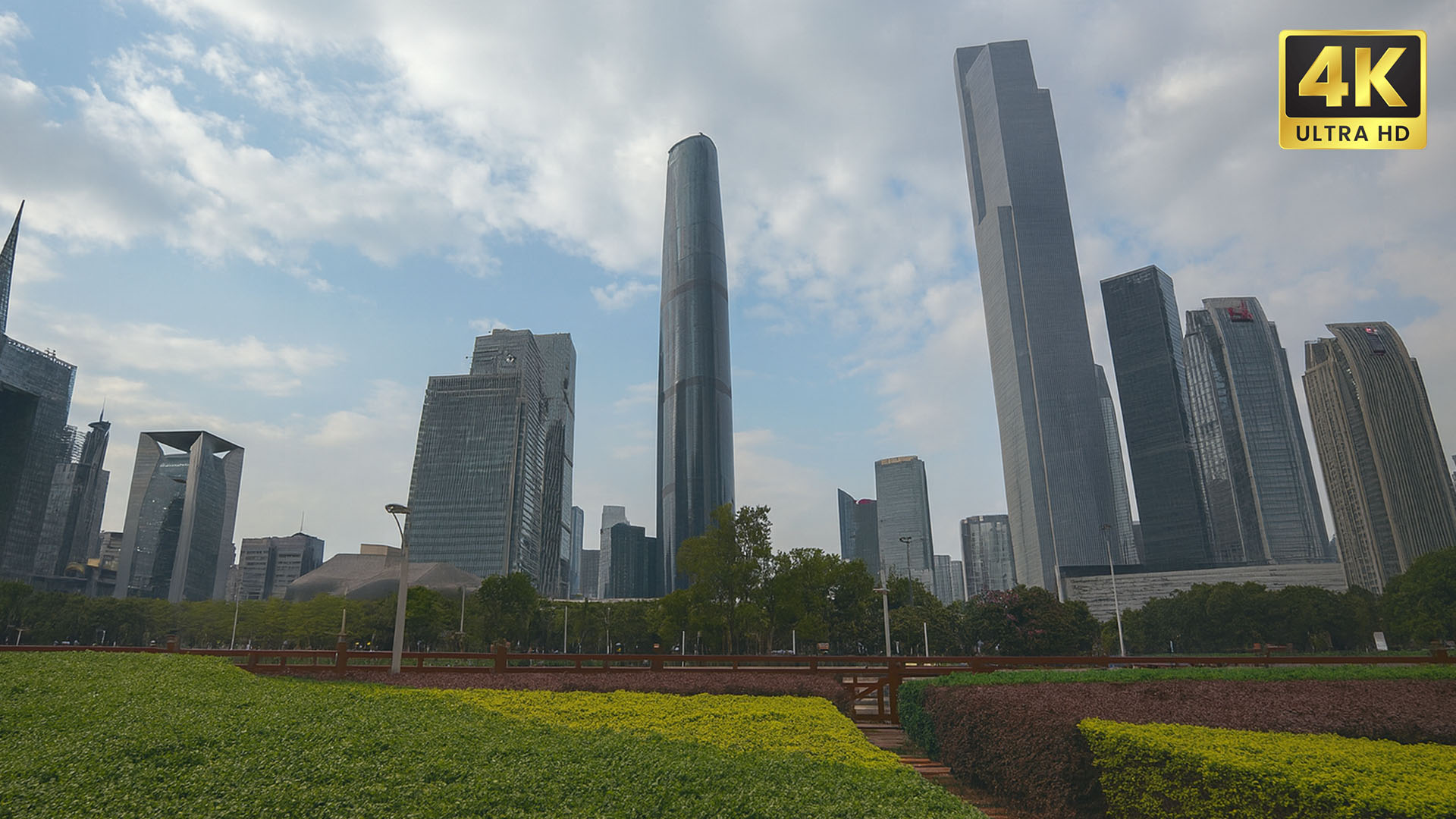Zhujiang New Town Walk – Guangzhou, China CBD 4K