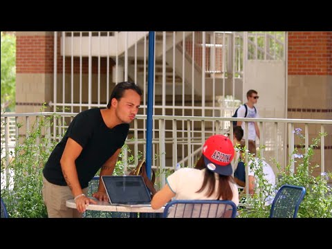 Almost Kissing Strangers Prank