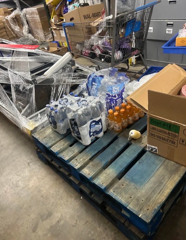 Walmart employee shares photo of upsetting scene in backroom of store ...