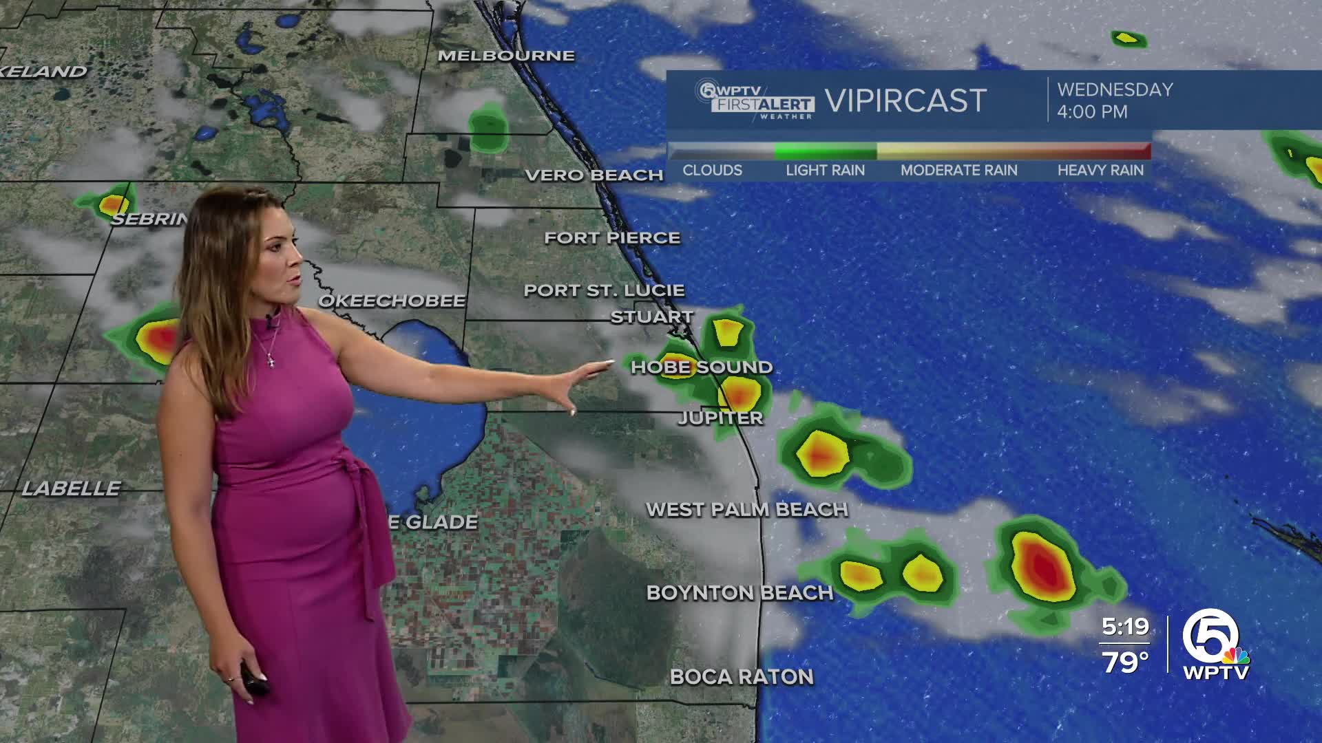 WPTV First Alert Weather forecast, morning of Aug. 20, 2025