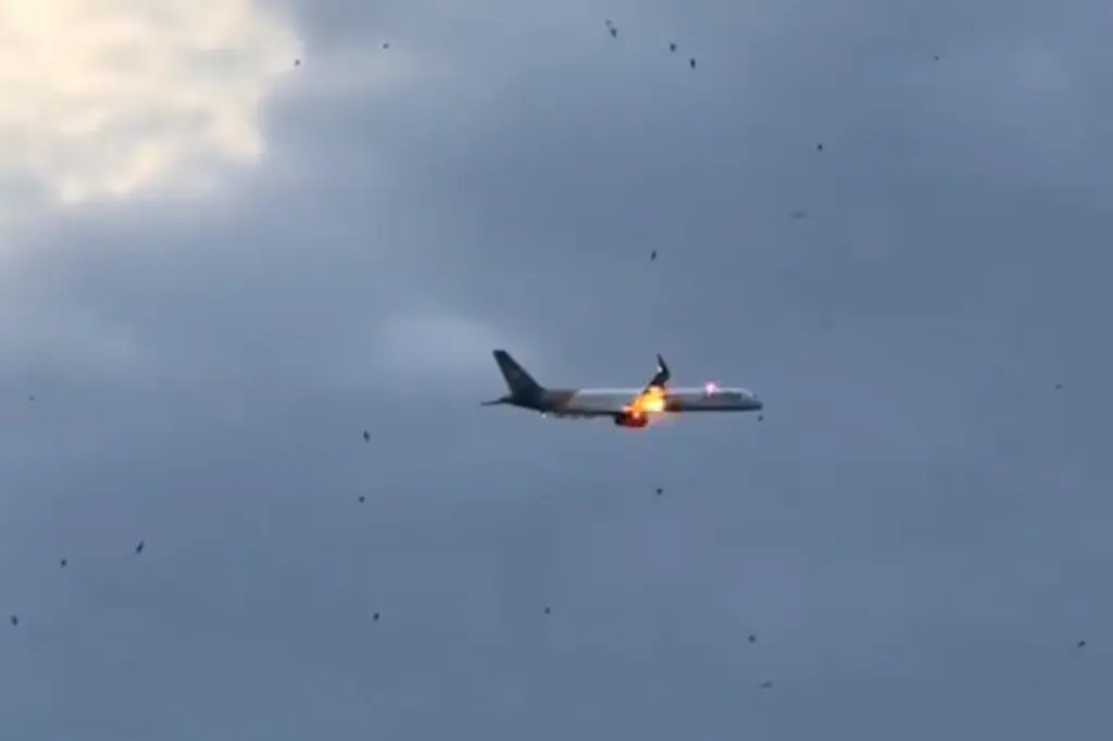 Boeing pega fogo em pleno voo e passageiros enviam mensagens de despedida