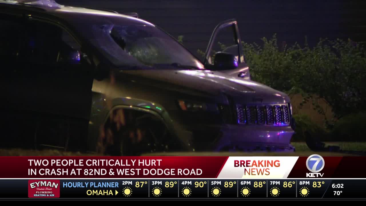 Watch: Video shows car's front window smashed after crash that ...