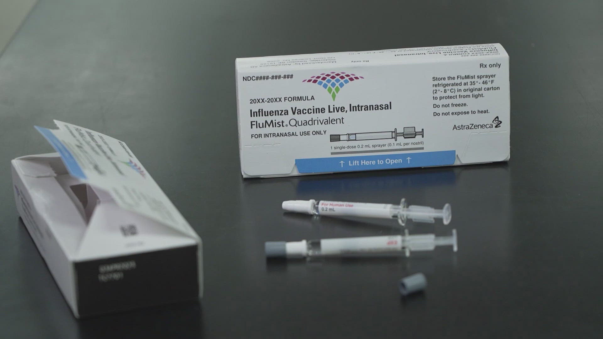 How does the new at-home flu vaccine work?