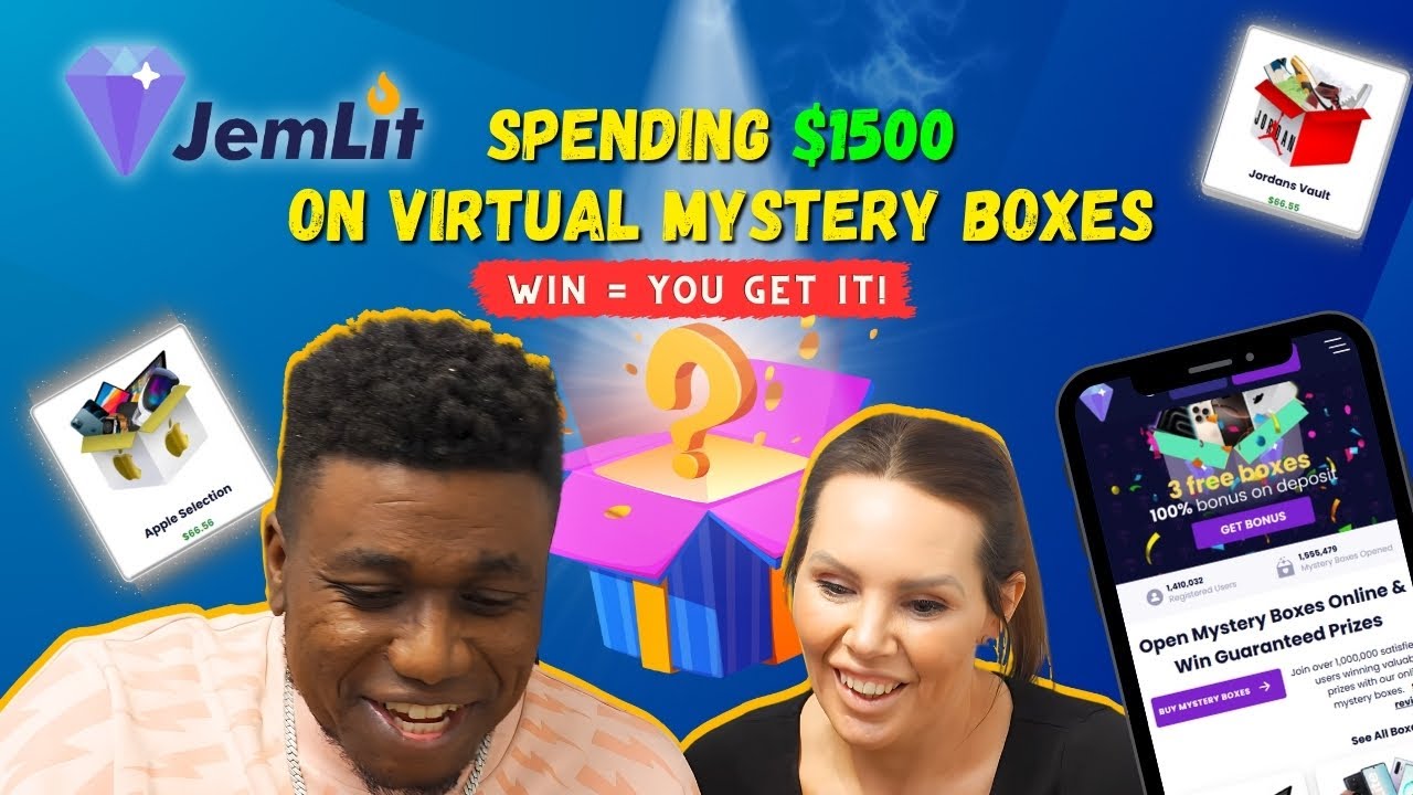 I Bought $1500 worth of Virtual Mystery Boxes with Jemlit