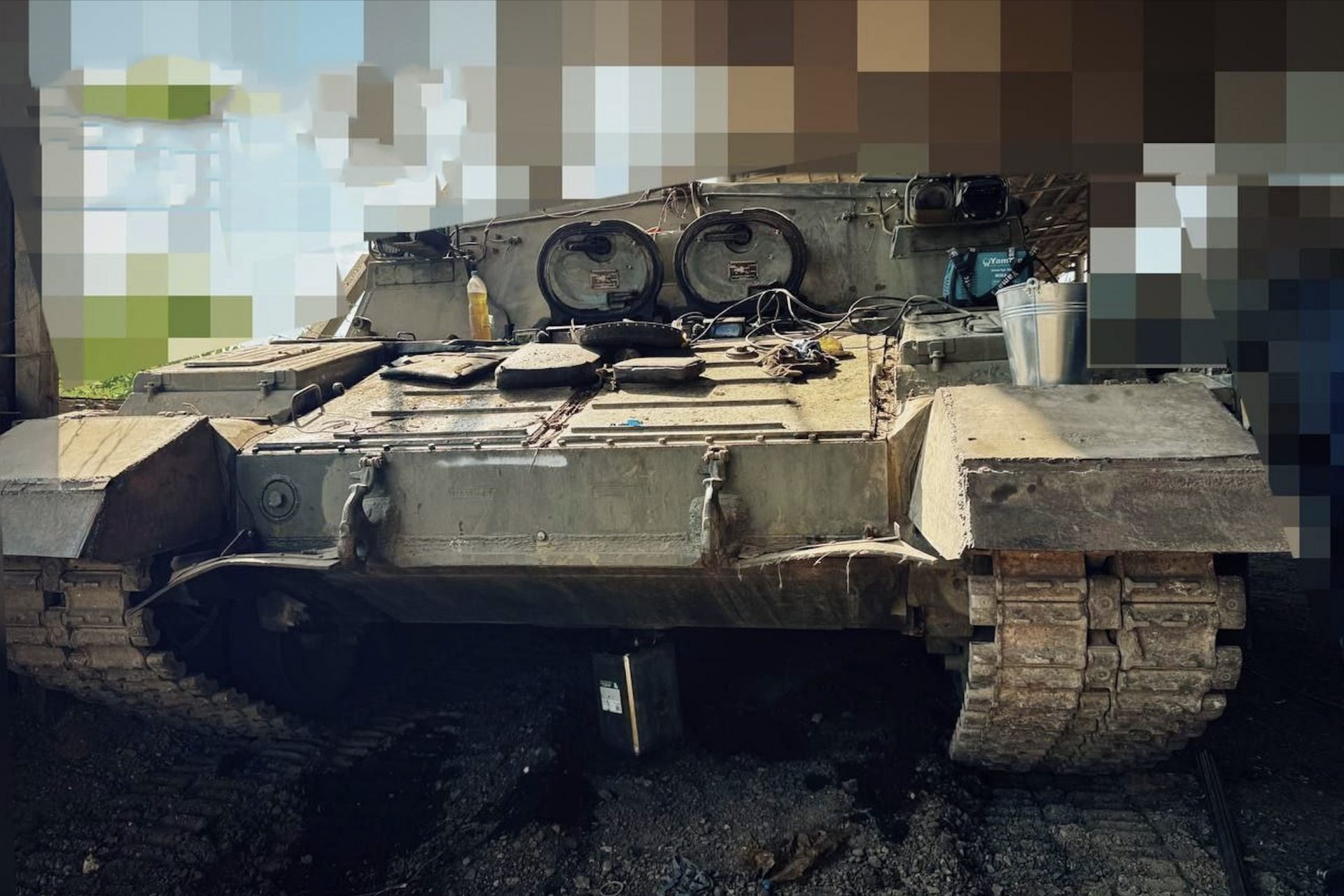 A rare Russian weapon discovered on the frontlines sparks intrigue