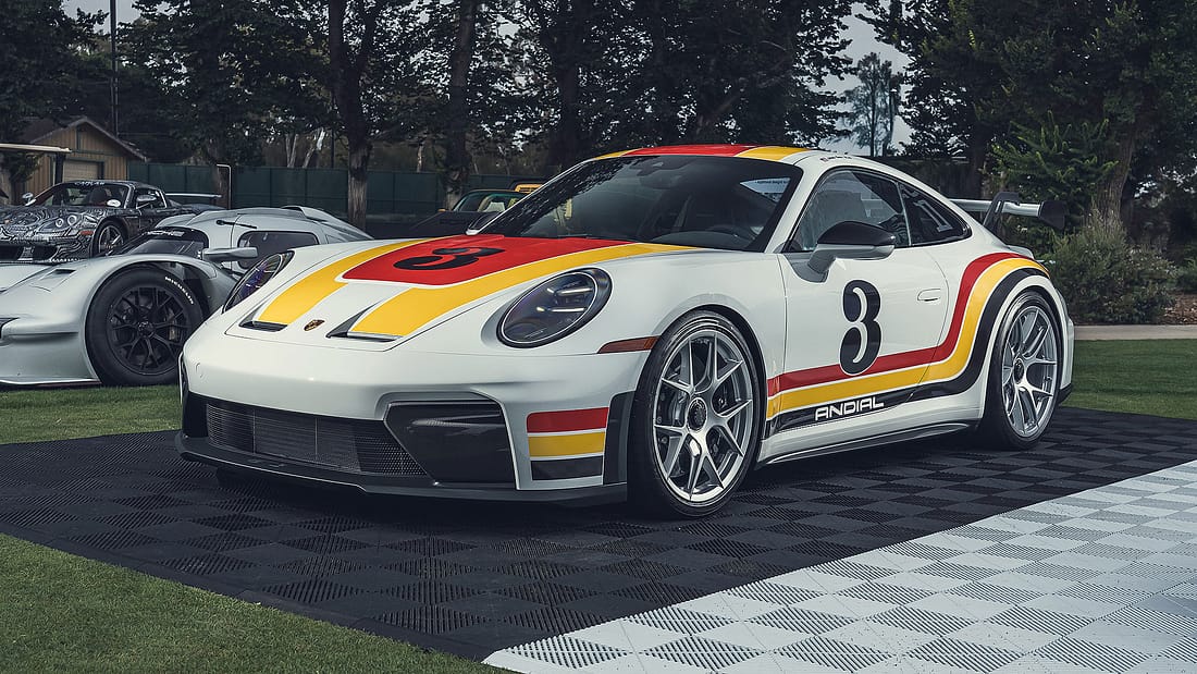 Porsche 911 GT3 Andial: Motorsport-Teamspirit zum Aufkleben