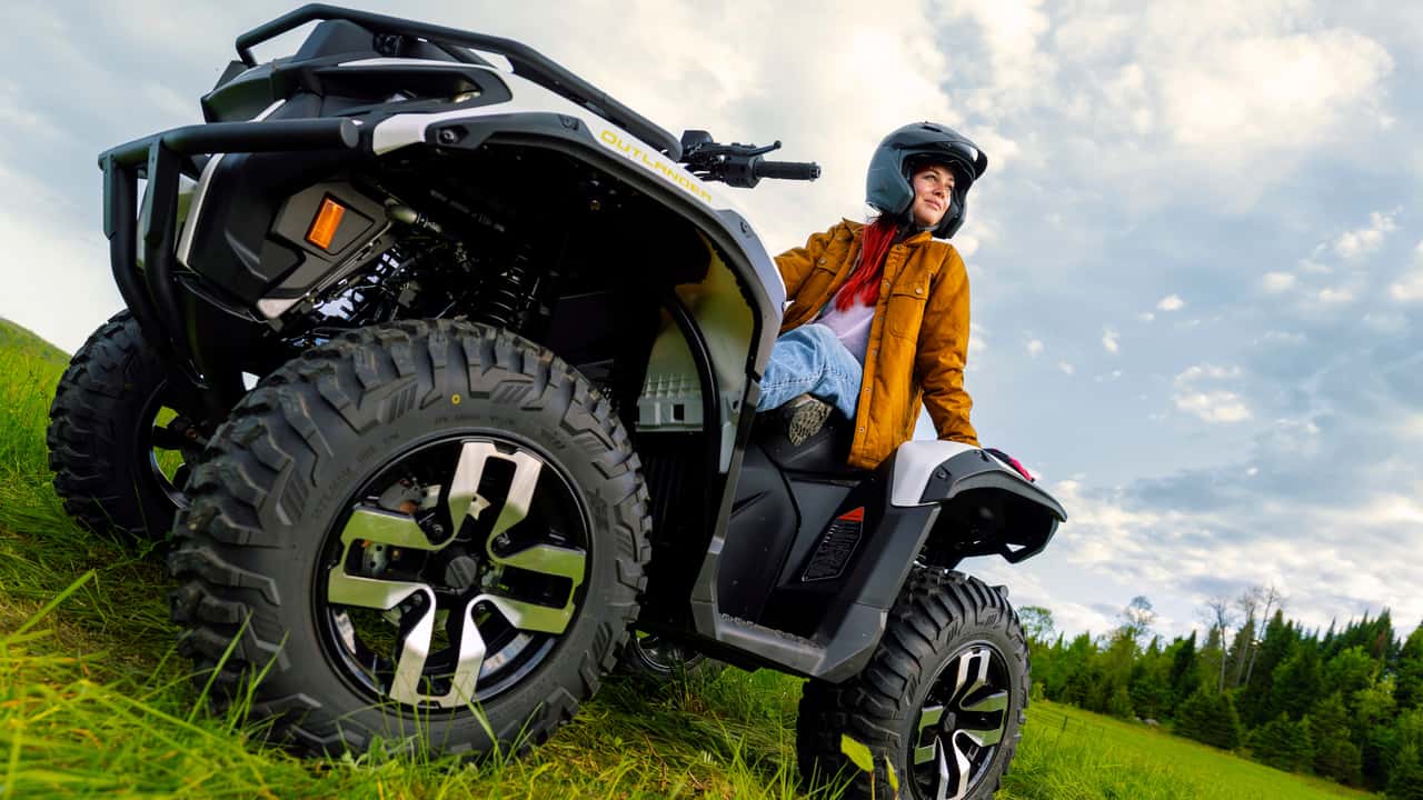 Can-Am Introduces an EV ATV With a Ton of Towing Capacity, and ...