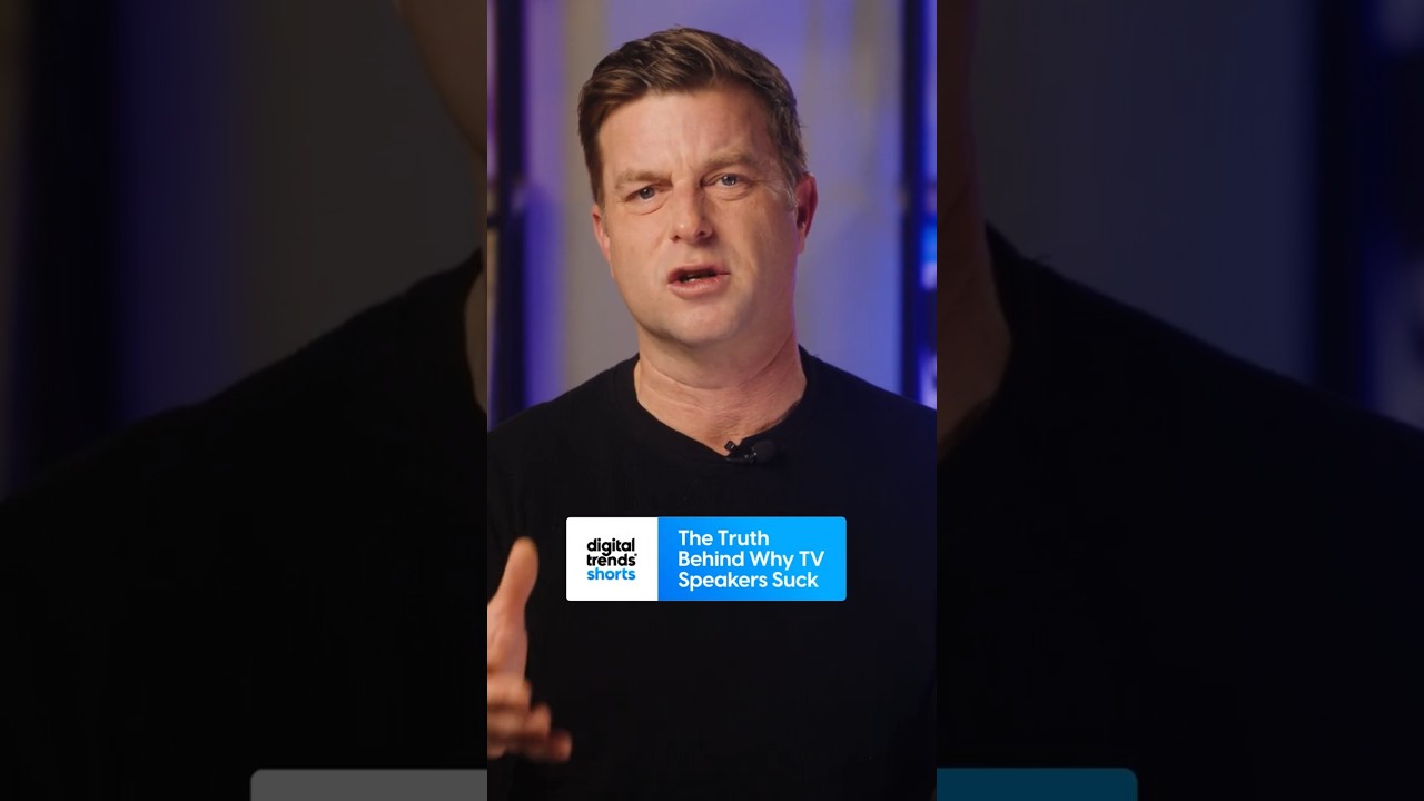 The real reason built-in TV speakers sound weak