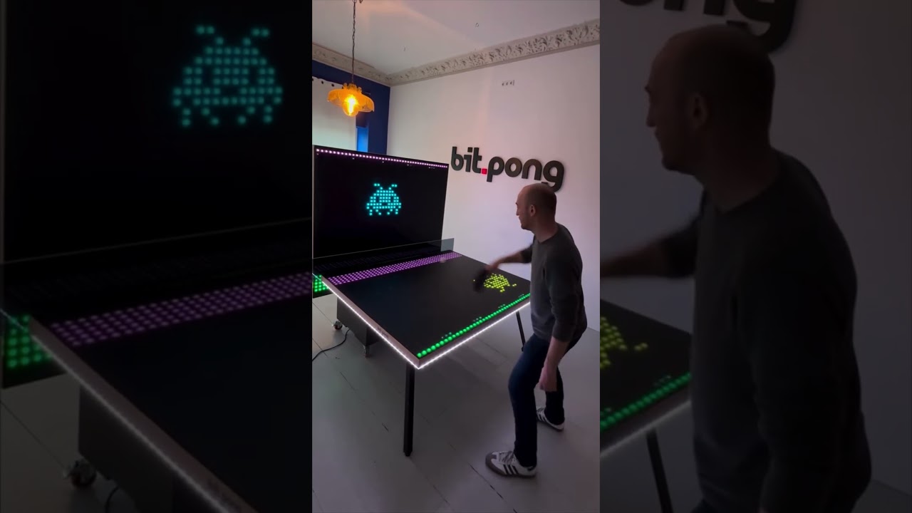 Smart Ping Pong Table Reacts to Every Rally Instantly