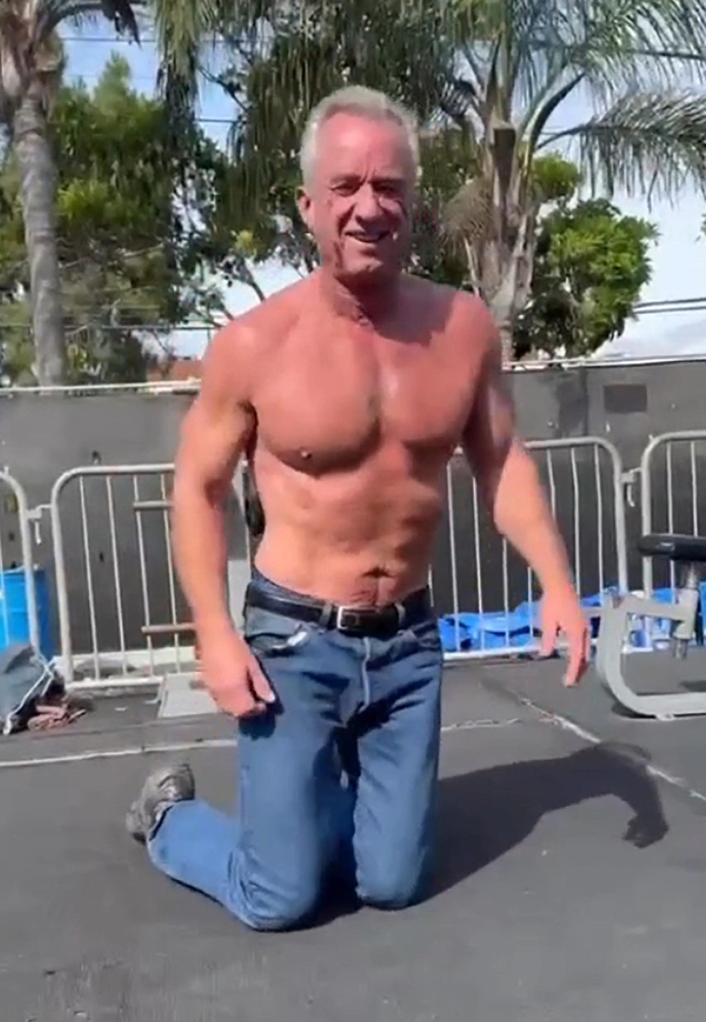 RFK Jr. comes clean on his unusual workout attire — but his explanation ...