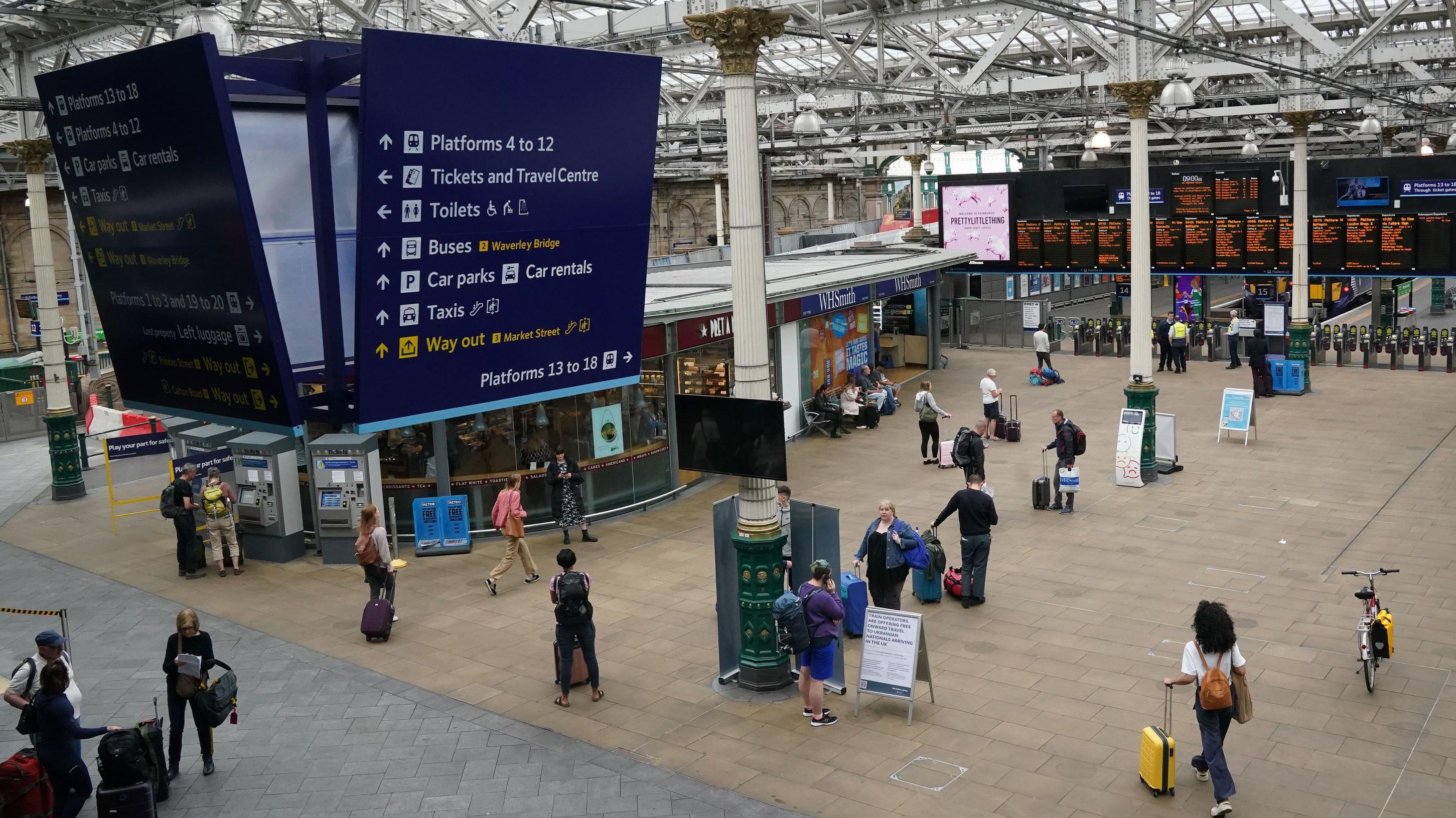 ScotRail ticket and payment systems hit by network outage