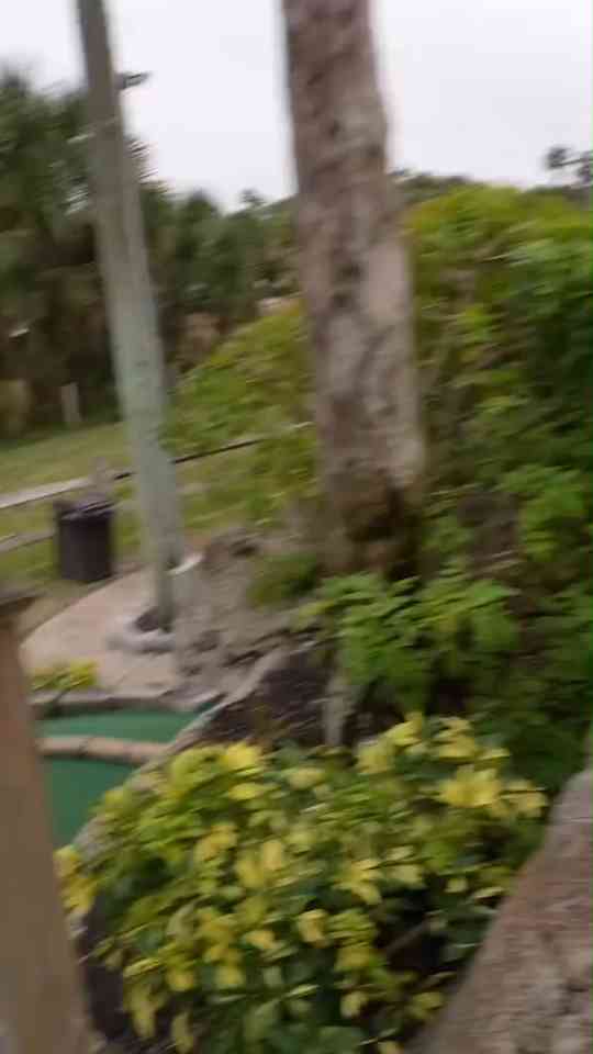 This Mini Golf Game Did Not Go As Planned - Elisha Gets a WILD Hole in One!