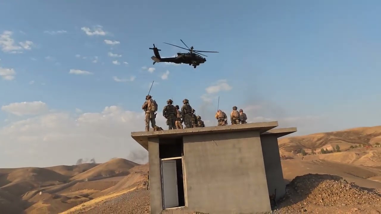 Estonian JTACs Call for Fire from U.S. Apache Gunships in Iraq