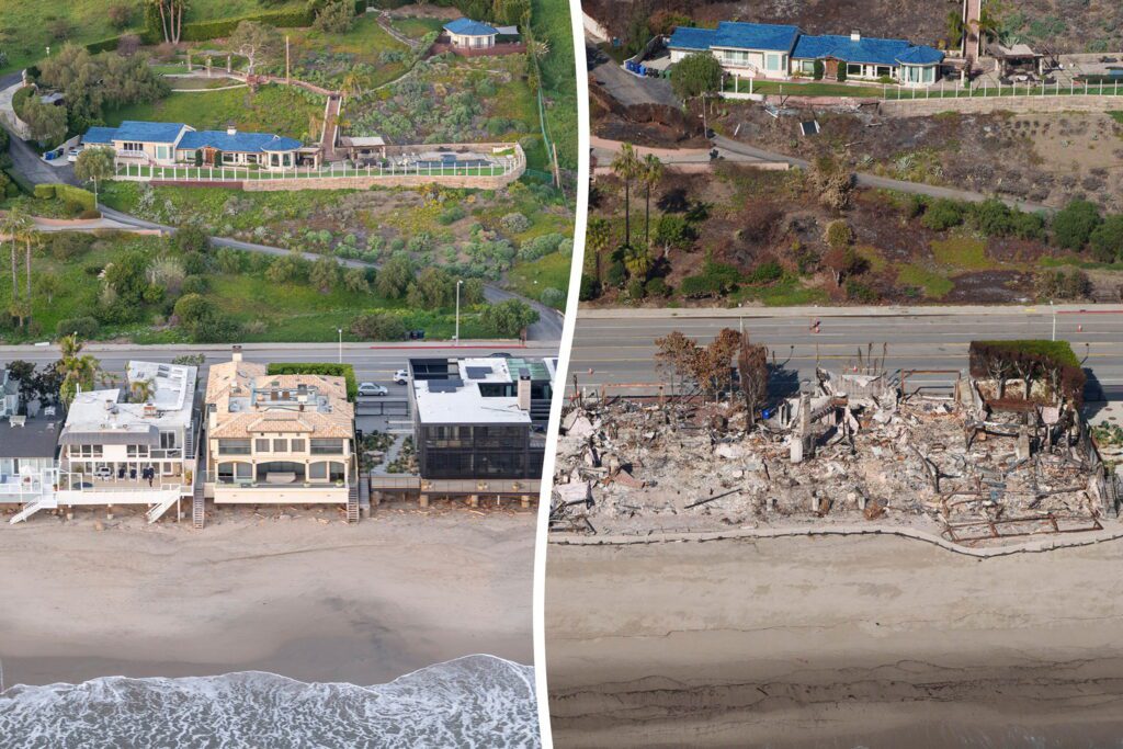 New book shows dramatic before and after LA wildfire destruction