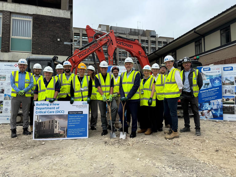 Groundbreaking ceremony marks new Critical Care Department at Doncaster ...
