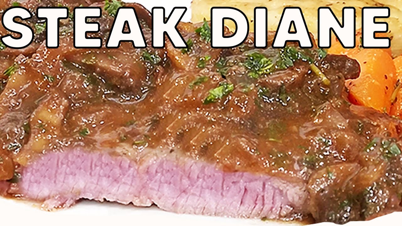 Steak Diane - Creamy Sauce, Fast Sizzle