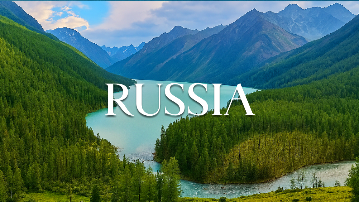Rusland vanuit de lucht – Landschappen en Kusten