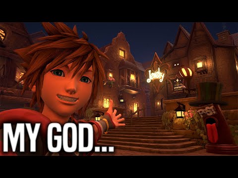 Traverse Town Reimagined in KH3 Fan Project